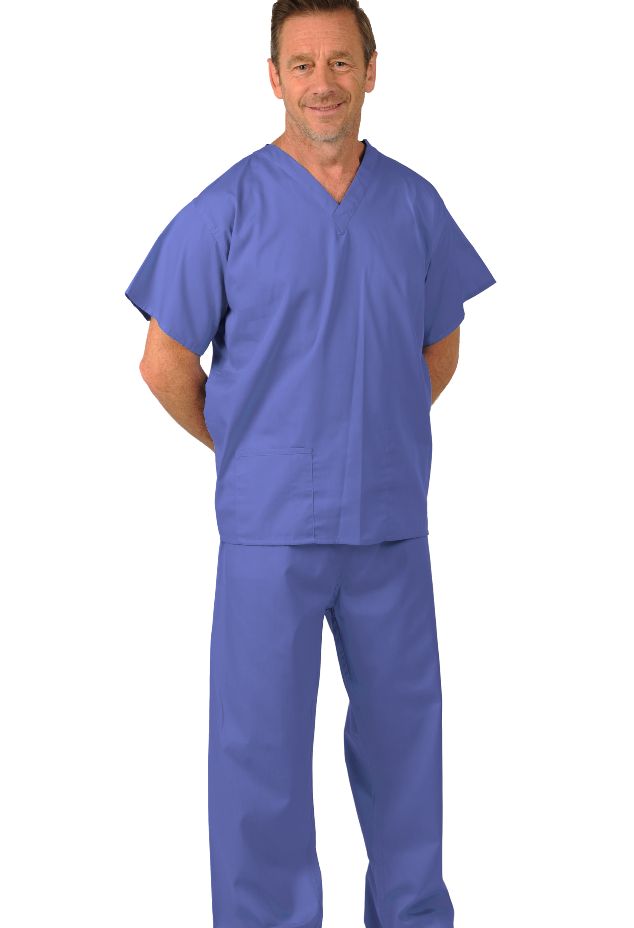 First Choice V-Neck Medical Scrub Suit - AWB Textiles