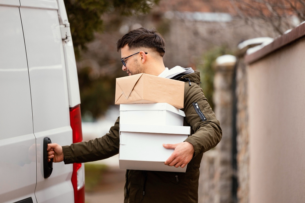 UK Mainland Next Working Day Courier Service | AWB Textiles