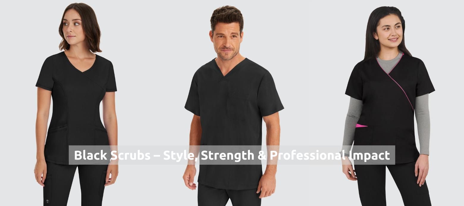 Black Medical Scrubs | AWB
