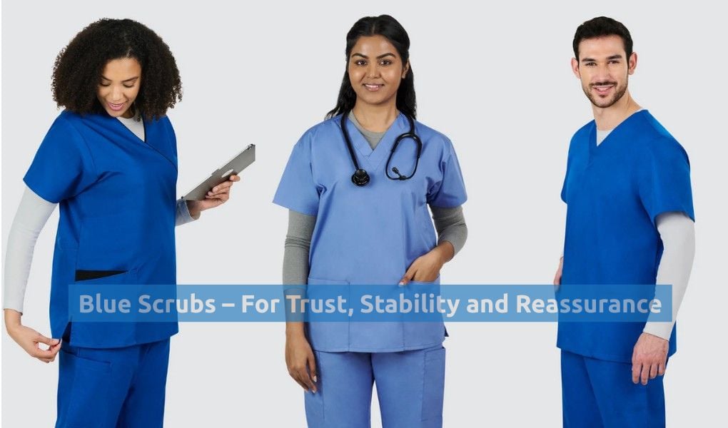 Blue Nursing Scrubs | AWB